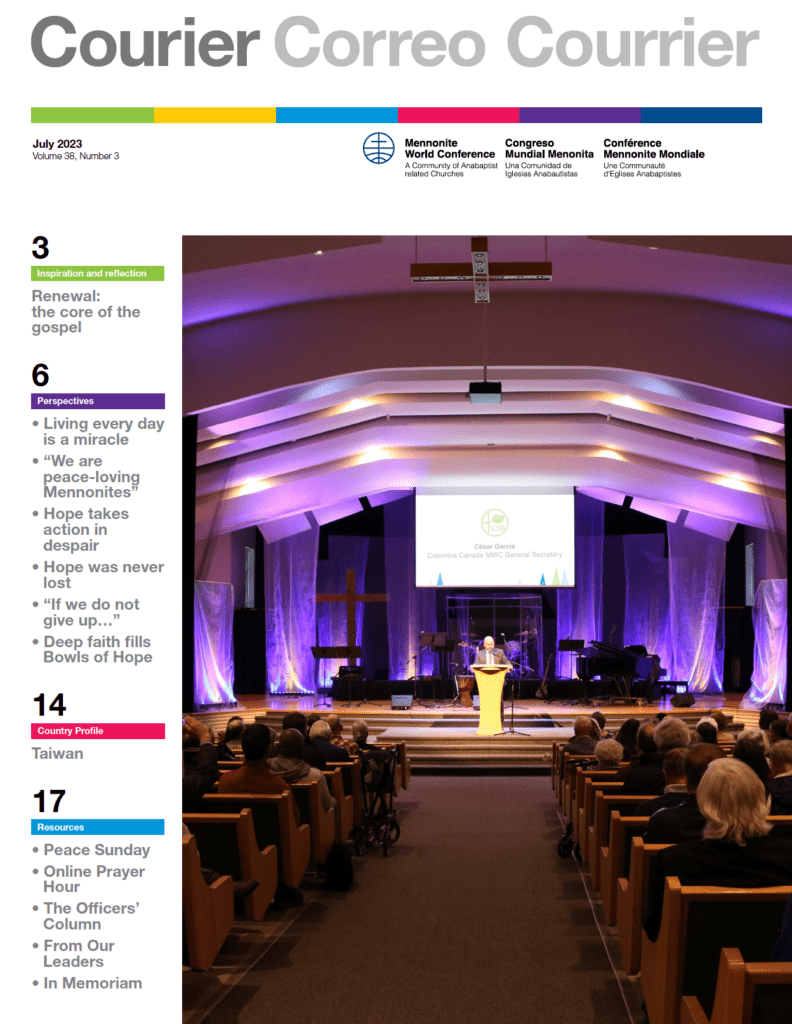 Courier 2023 / 38.3 - Mennonite World Conference